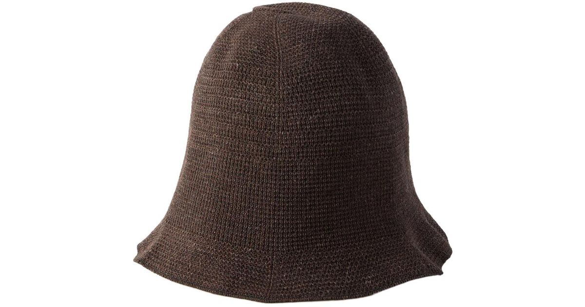 The Row Jashi Bucket Hat in Brown | Lyst
