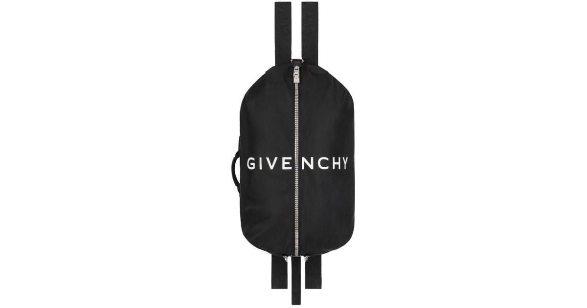 Givenchy G-Zip Duffle Backpack in Black for Men | Lyst