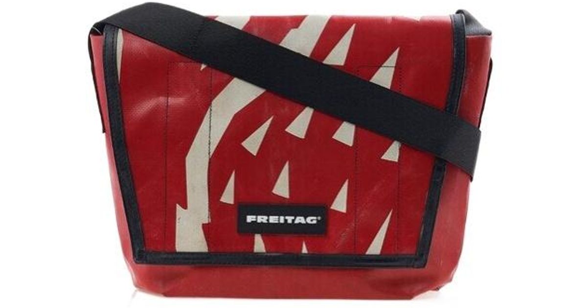 Freitag Logo Cross-Body Bag in Red for Men | Lyst