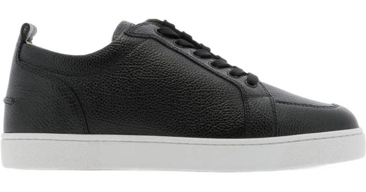 Christian Louboutin Lousi Junior Low-Top Sneakers in Black | Lyst