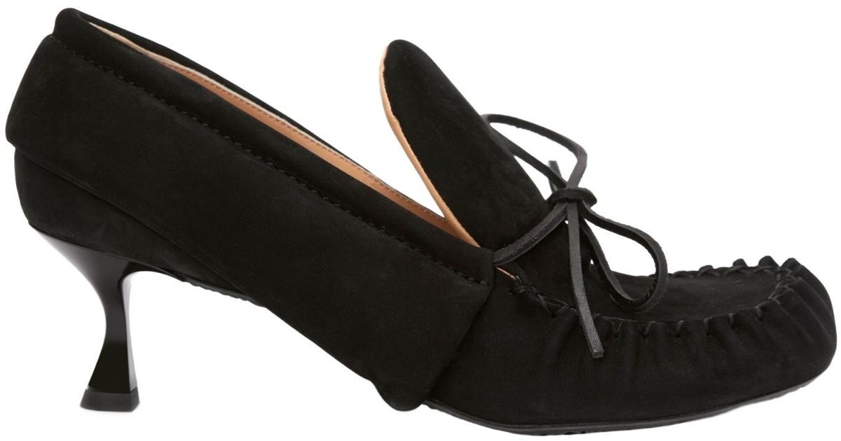 JW Anderson Bow Detail High Heels in Black | Lyst UK