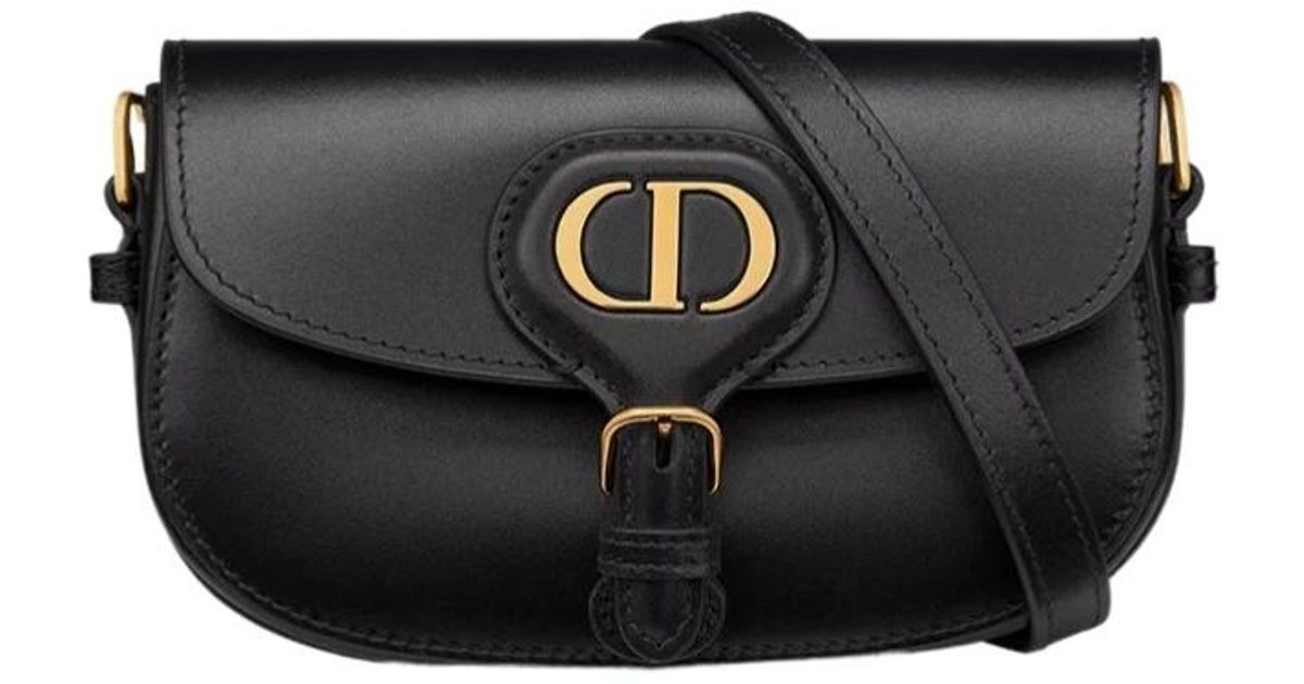 Dior New Bobby Mini Bag in Black | Lyst