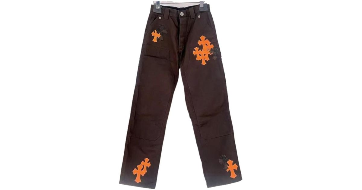 Chrome Hearts Belt Loops Overalls in Brown for Men | Lyst