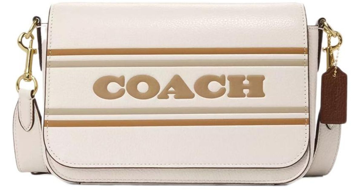COACH Logan Mailman Bag in Natural | Lyst