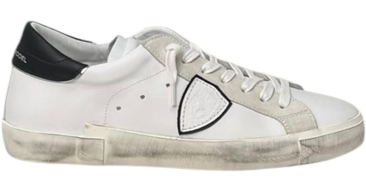 Philippe Model Paris Prsx Tennis Sneakers in White for Men | Lyst