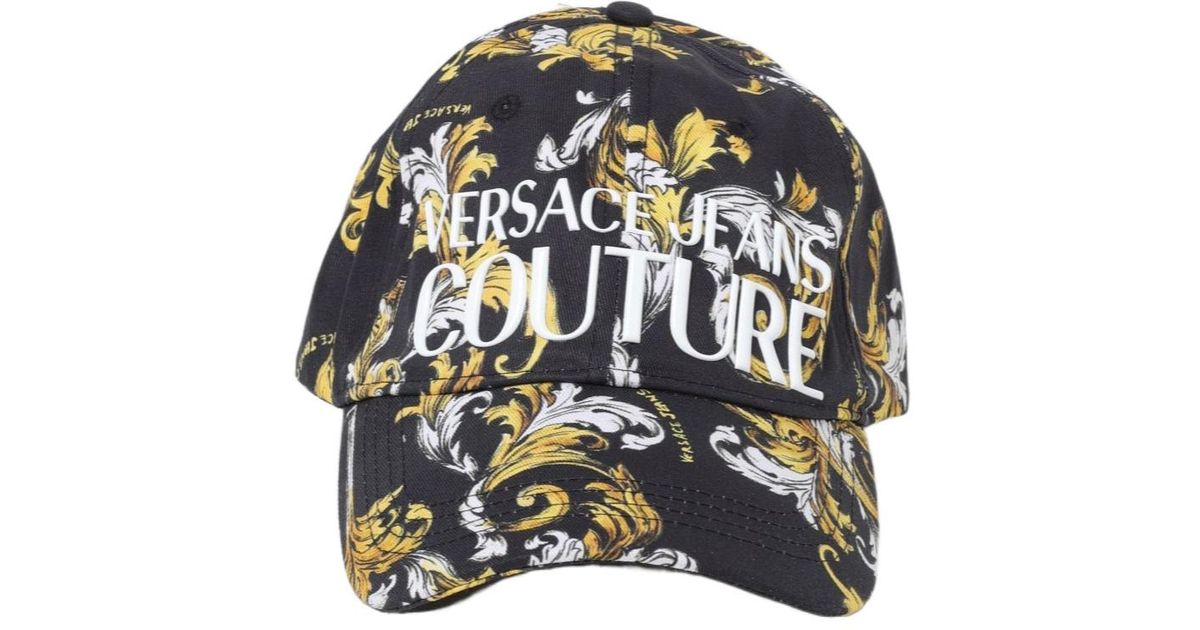 Versace Jeans Couture Barocco-Print Cap for Men | Lyst