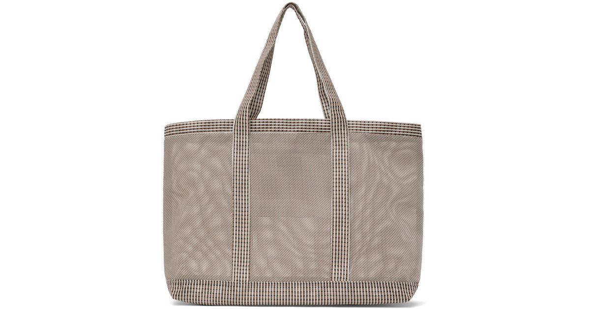 A.P.C. Interwoven Tote Bag in Gray | Lyst
