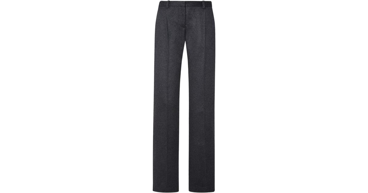The Row Cashmere Selvie Pants in Blue | Lyst