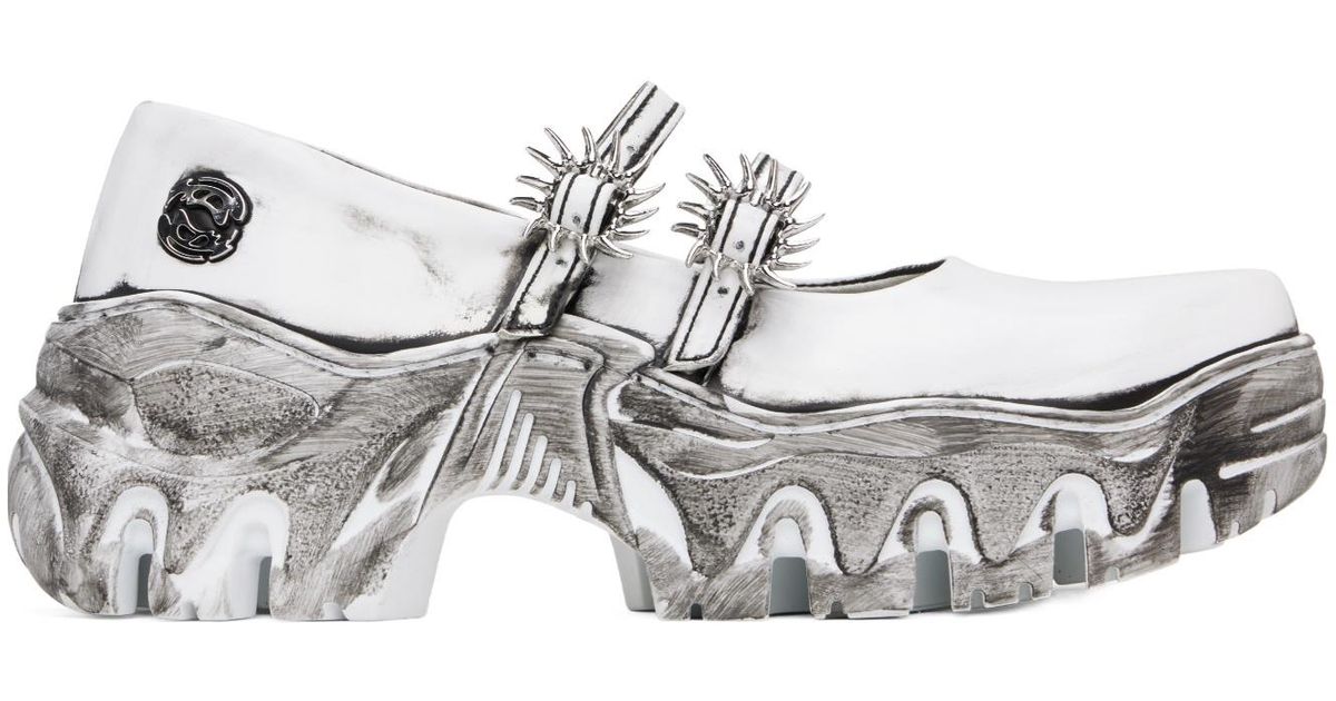 Rombaut Mj Mary Jane in White | Lyst