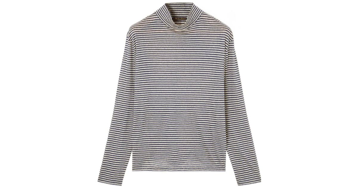 Loro Piana Cremia T-Shirt in Gray for Men | Lyst