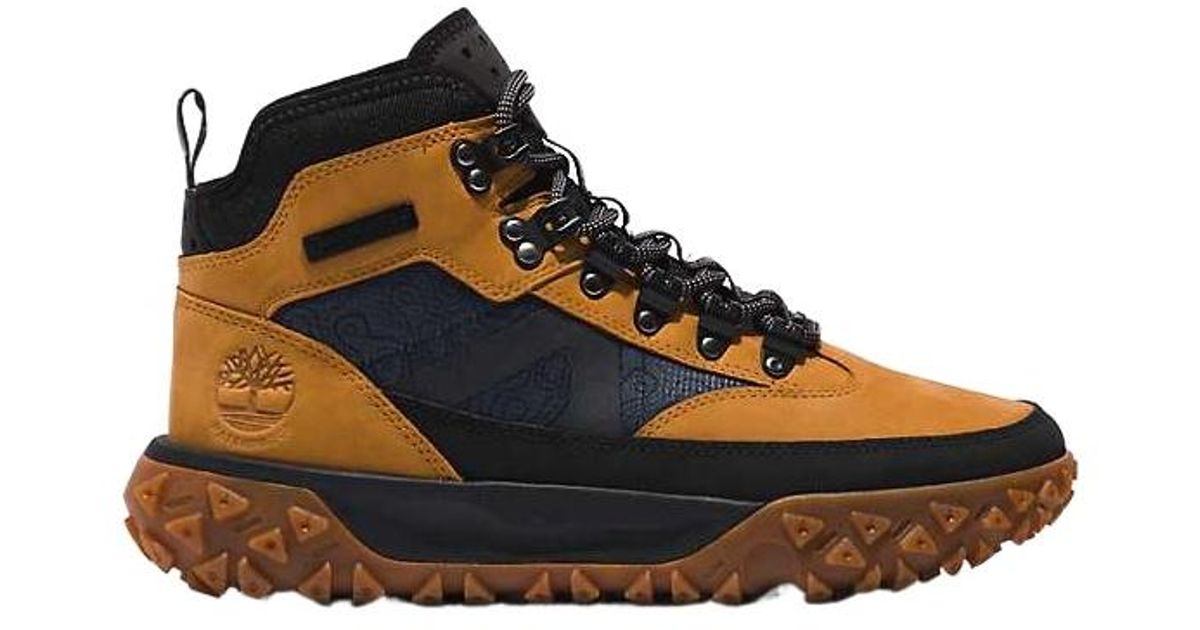Timberland Logo Ankle Boots in Brown for Men | Lyst