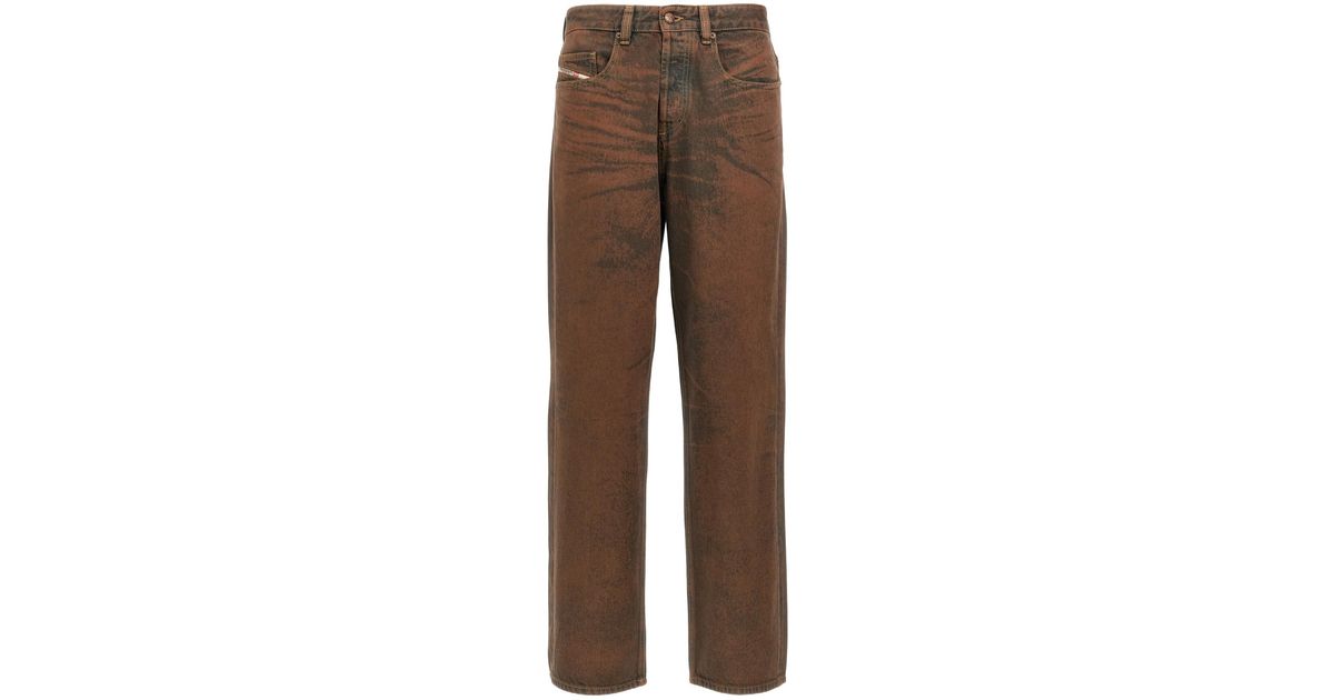 DIESEL Refined Jeans in Brown for Men | Lyst