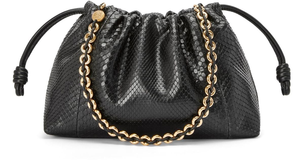 Loewe Medium Drawstring Shoulder Bag in Black | Lyst