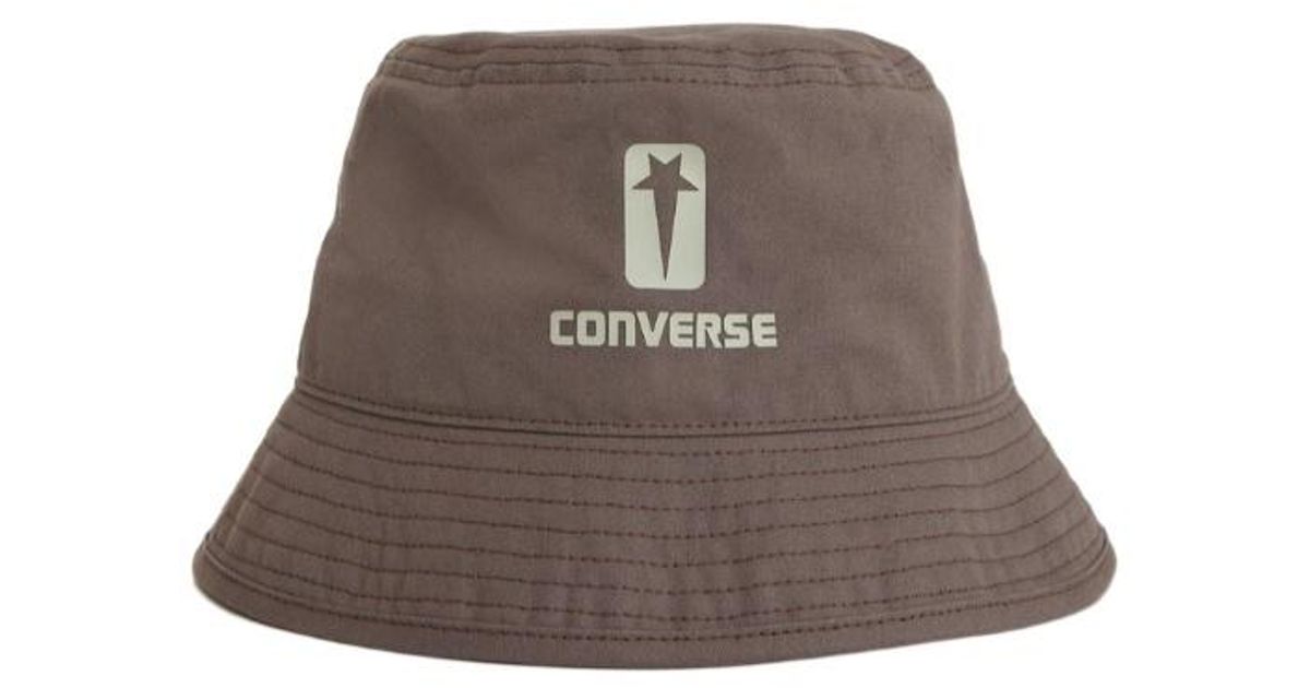 Converse Logo Hat in Brown | Lyst