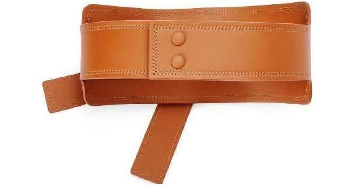 Loewe Gate Belt in Brown | Lyst