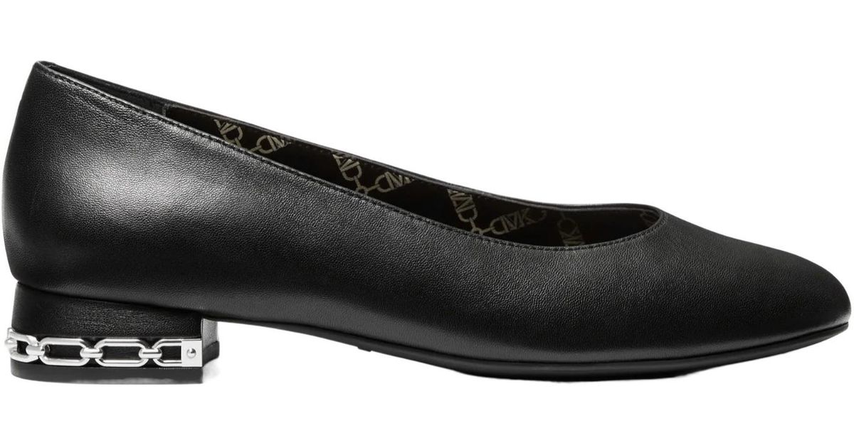 Michael Kors June Ballerina Shoes in Black | Lyst