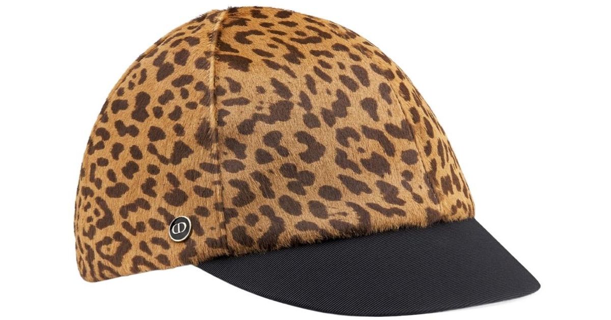 Dior Pattern Hat in Brown | Lyst