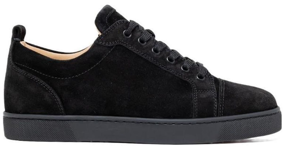 Christian Louboutin Logo Low Upper Board Shoes in Black for Men | Lyst