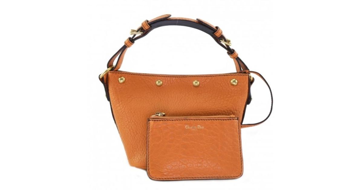 Dior Adjustable Handbag in Brown | Lyst