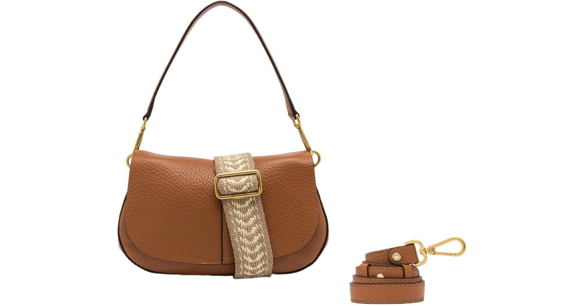 Gianni Chiarini Helena Round Firenze Bag in Brown | Lyst