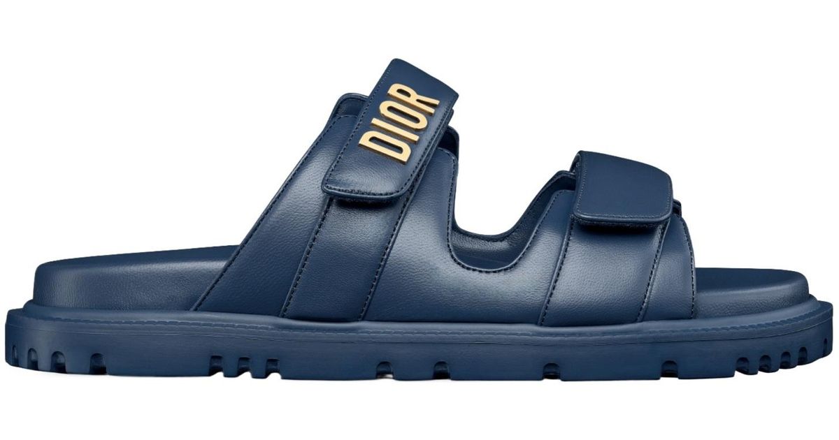 Dior Iviera Act Slide in Blue | Lyst