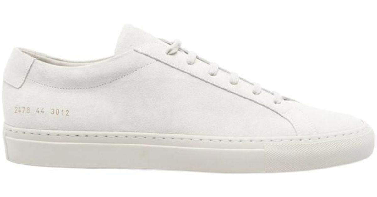 Common Projects Low Help Recreational Shoe in White for Men | Lyst