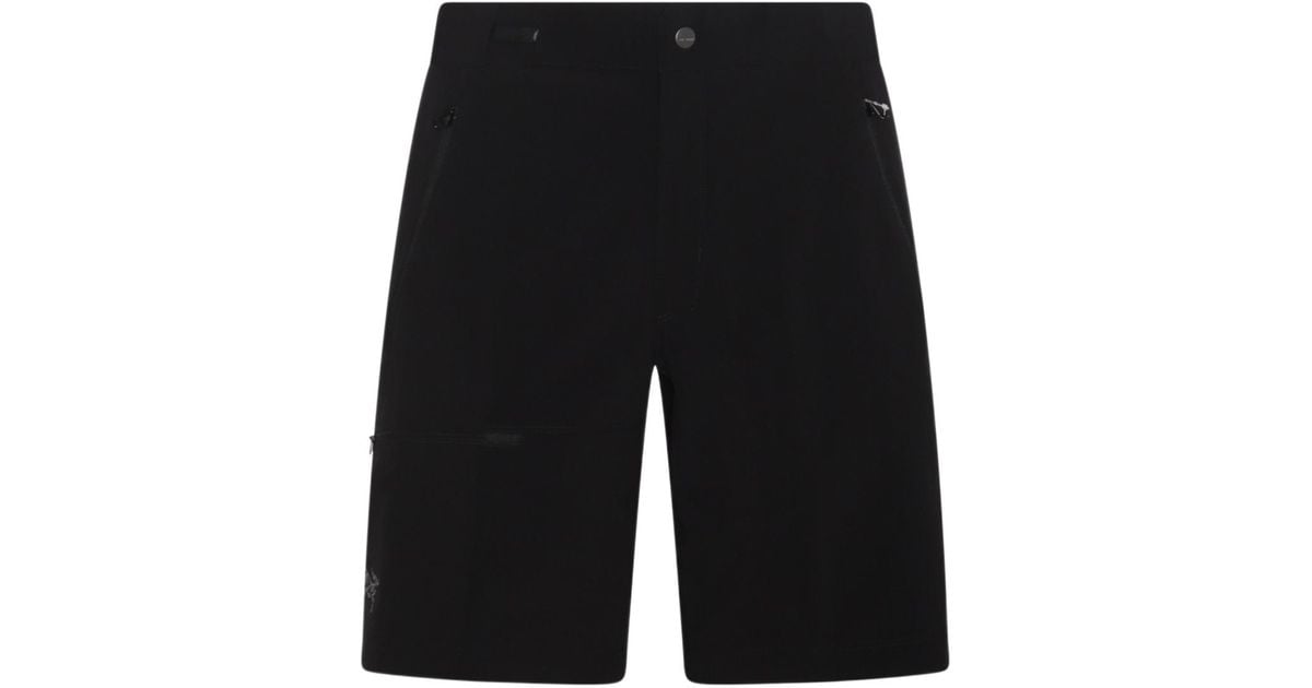 Arc'teryx Button Shorts in Black for Men | Lyst