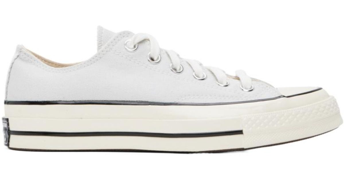 Converse Low-Cut Skate Shoes With Front Lace in White for Men | Lyst