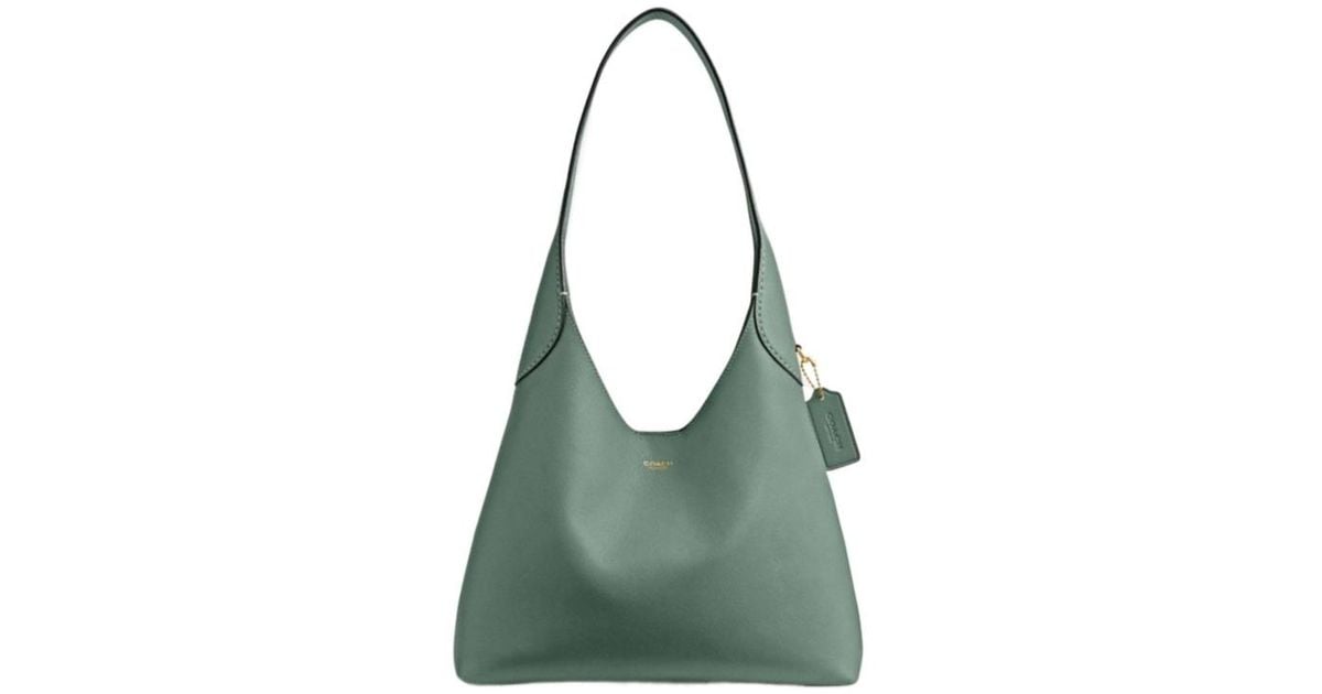 COACH Brooklyn Size 28 Shoulder Bag in Green | Lyst