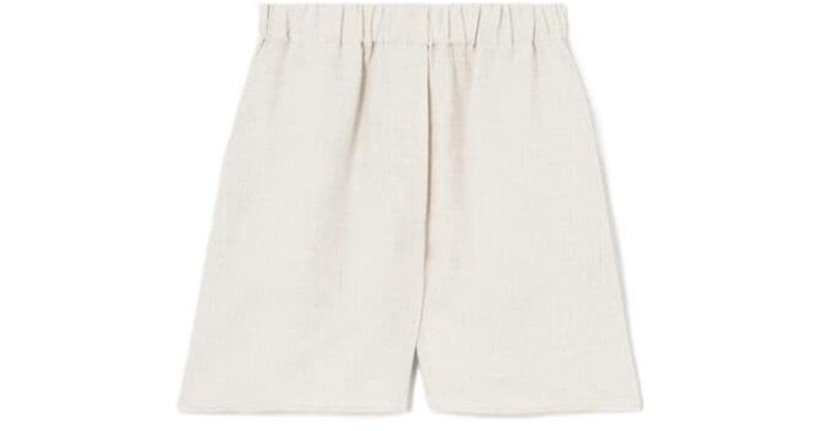 Loro Piana Angelo Bermuda Shorts in White | Lyst