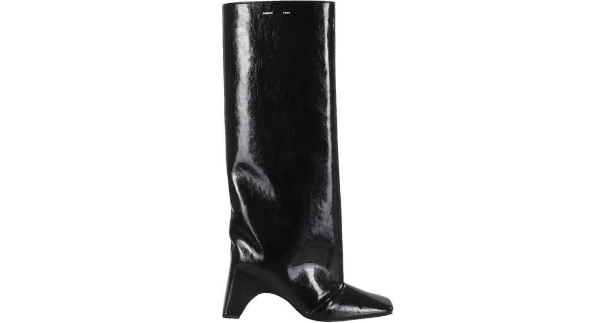 Coperni Square Toe Bridge Boots in Black | Lyst