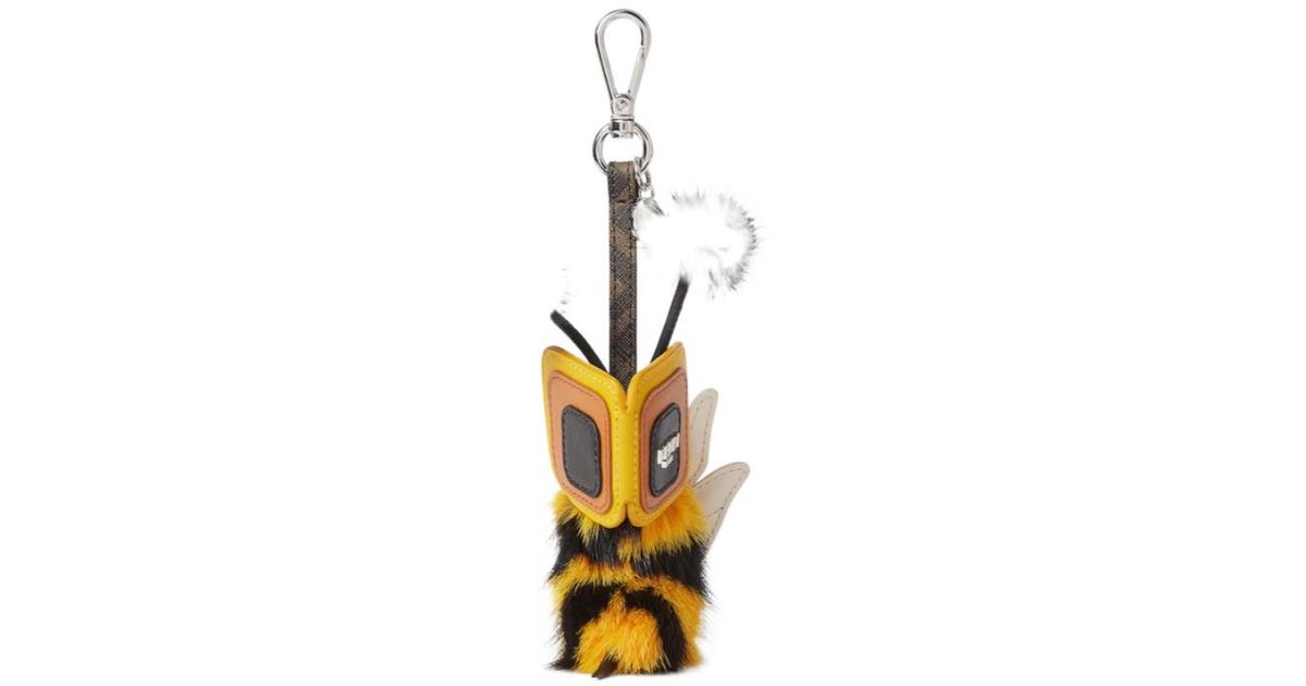 Fendi Bee Charm in Metallic for Men | Lyst