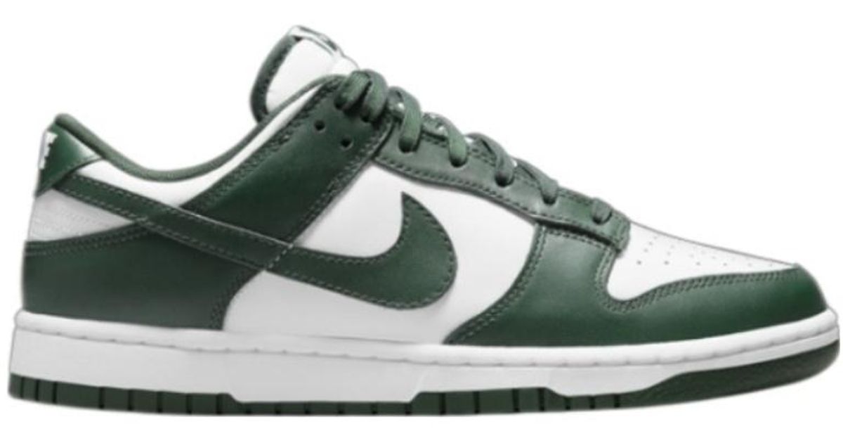 Nike Dunk Low in Green for Men | Lyst