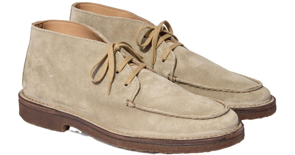 Drake's Lace Up Boots in Natural for Men | Lyst