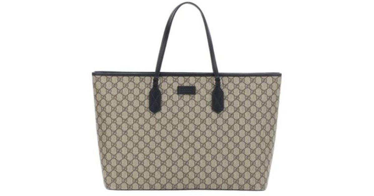 Gucci Supreme Tote in Metallic | Lyst