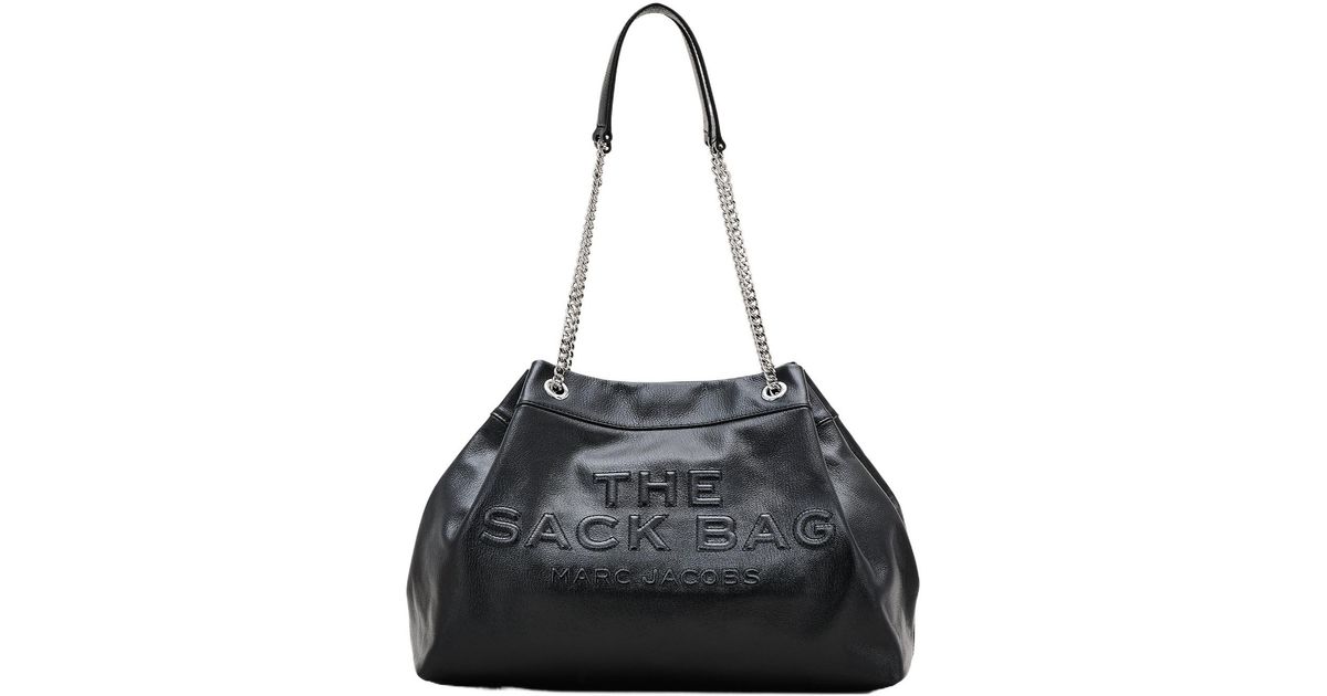Marc Jacobs Large Chain Bag in Black | Lyst