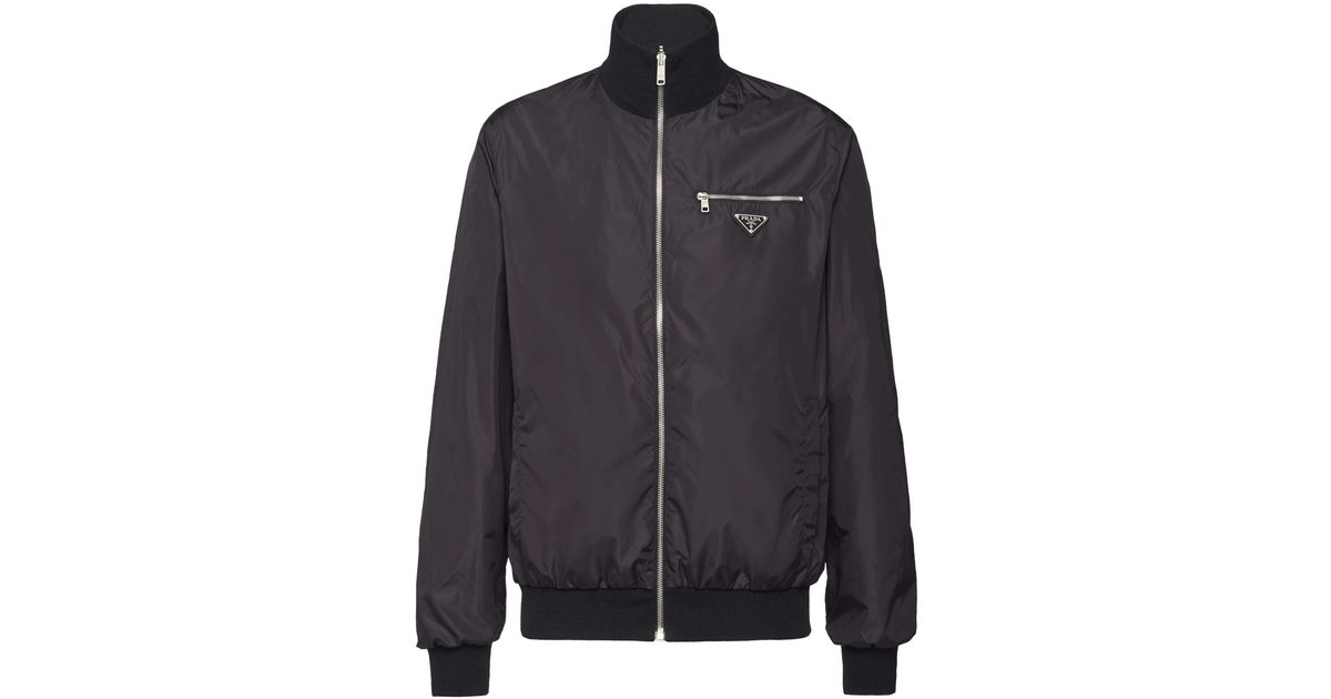 Prada Reversible Wool And Nylon Jacket Double-Sided Pilot Jacket in ...