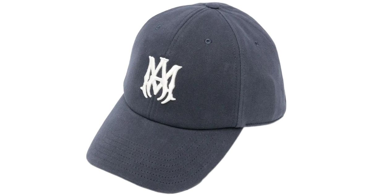Amiri Ma Canvas Cap in Blue for Men | Lyst