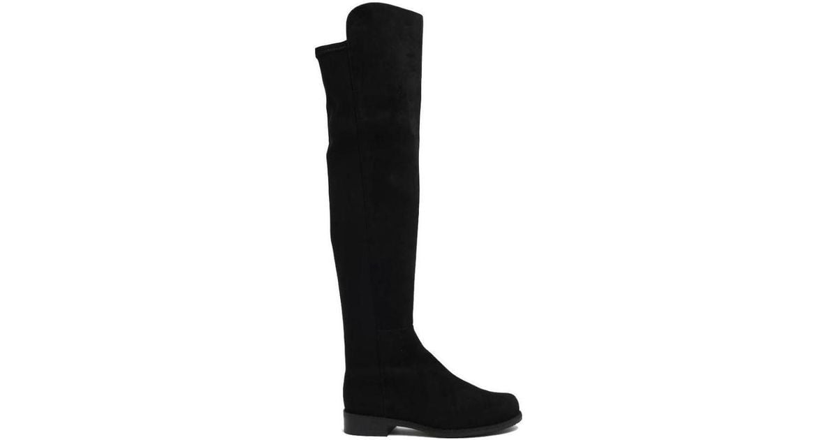 Stuart Weitzman Reserve Knee-High Boots in Black | Lyst
