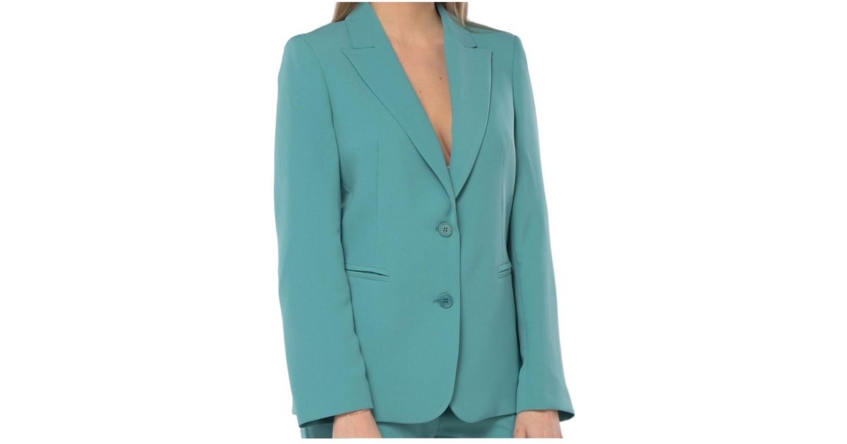 Kaos Logo Blazer in Blue | Lyst