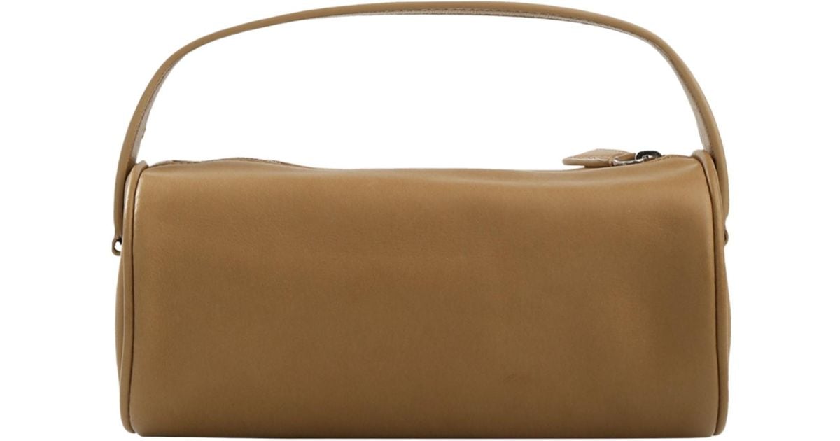 The Row Round 90's Bag in Brown | Lyst