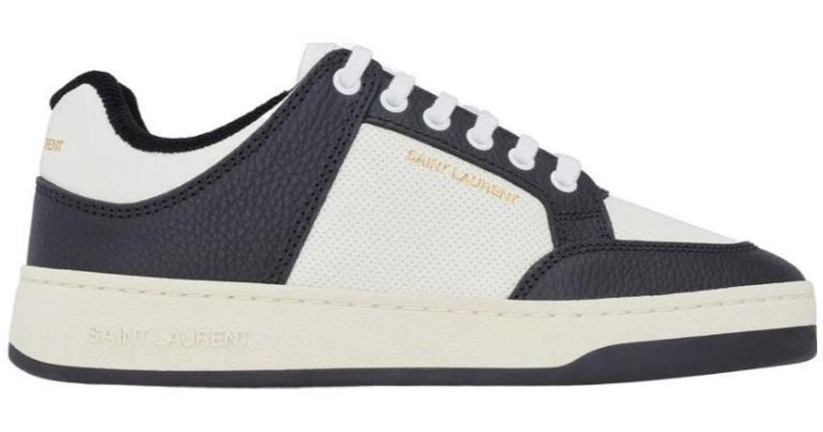Saint Laurent Sl/61 Low-Top Sneakers in White | Lyst