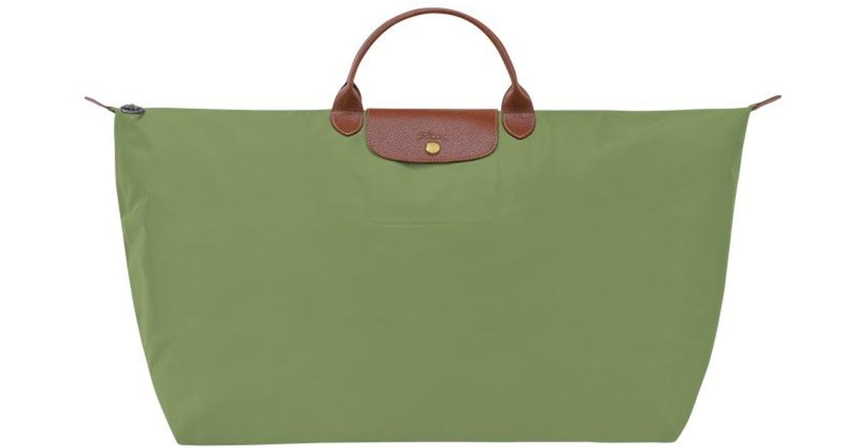 Longchamp Medium Le Pliage Original Luggage Bag in Green for Men | Lyst