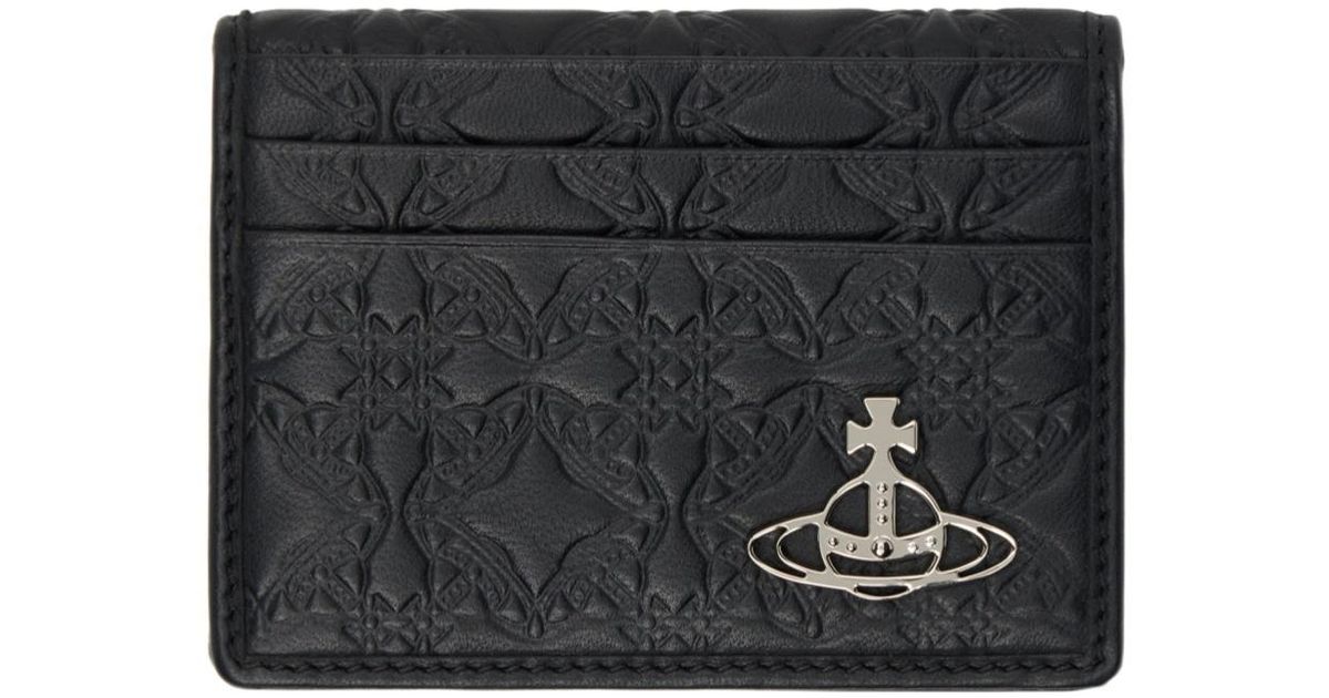 Vivienne Westwood Embossed Clip in Black for Men | Lyst