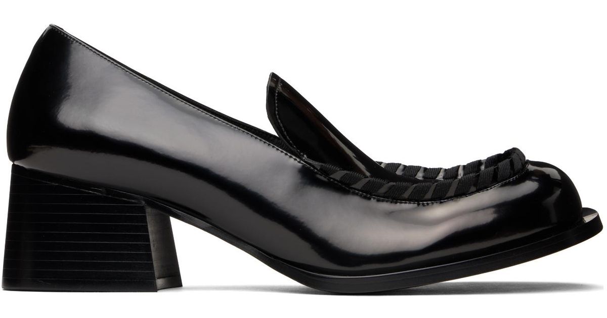 untitlab Block Loafer Shoes in Black for Men | Lyst