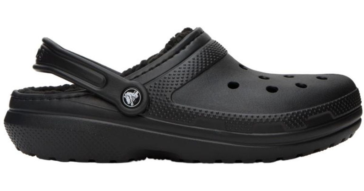 Crocs™ Perforated Toe Sandals in Black for Men | Lyst