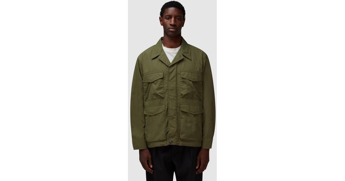 Universal Works Parachute Field Jacket in Green for Men | Lyst UK
