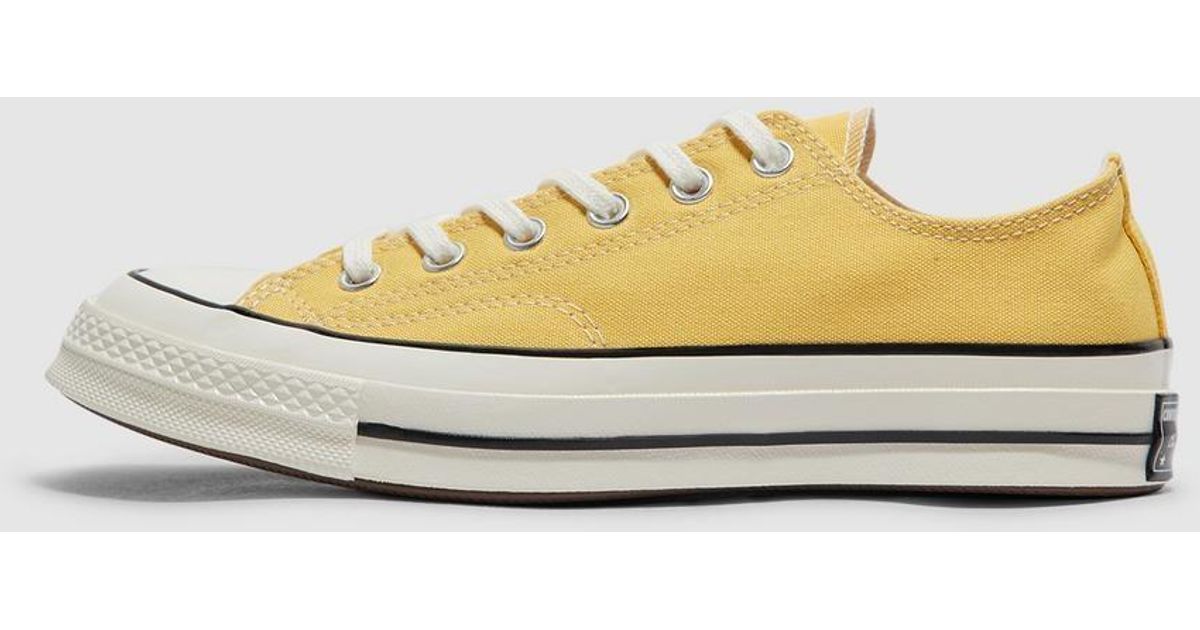 Converse Chuck '70 Low Sneaker in Yellow for Men | Lyst UK