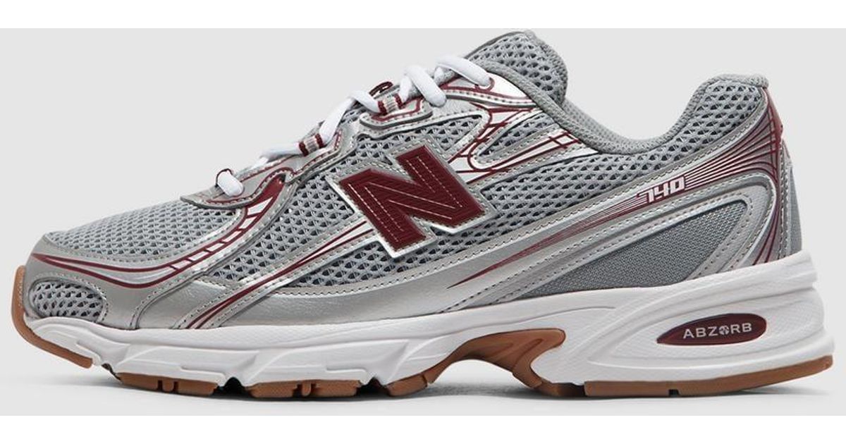 New Balance 740 Sneaker (Monarch Burgundy in Gray for Men | Lyst