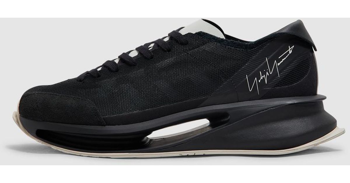 Y-3 S-Gendo Run Sneaker in Black for Men | Lyst